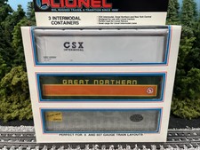 Lionel Train 6-12826 3 Intermodal Containers A420 PU for sale online | eBay