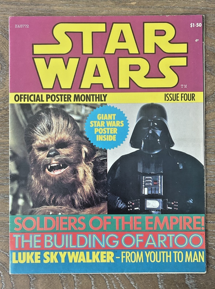 Star Wars Poster Monthly Magazines (2) + Folder + Story of Star Wars ...