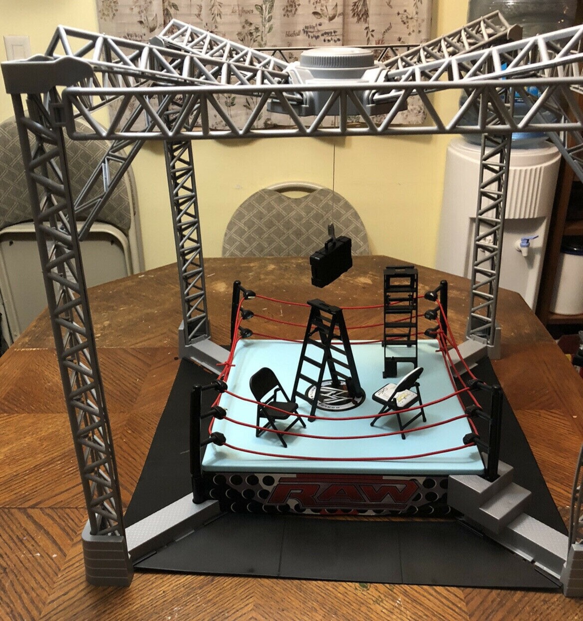 WWE - Money In The Bank - Ladder Match - Wrestling Ring | eBay