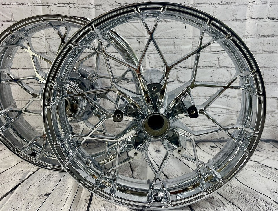 Harley Davidson 2020-2024 Prodigy Street Glide Road Chrome Rims Wheels ...
