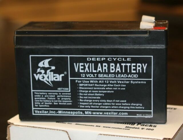 Vexilar V-100 Ice Fishing Battery 9 Amp 12 Volt for sale online | eBay