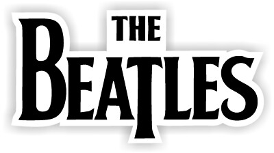 4" The Beatles Logo Sticker Decal Car Window Bumper Wall Rock | eBay