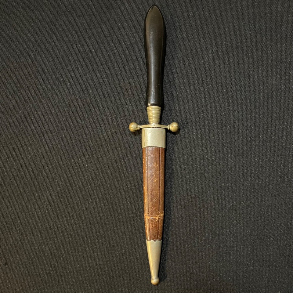 Antique Dirk Dagger Knife -19th Century European -Old EXCEPTIONAL -Kris ...
