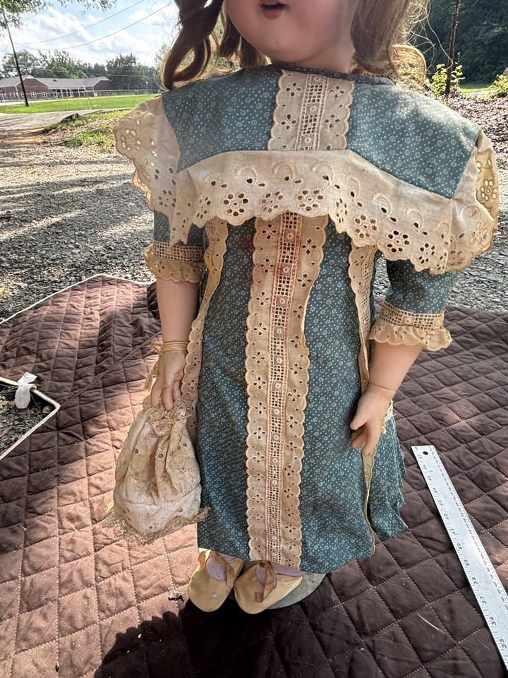 antique german bisque doll 30” Lot #12 No Reserve!! | eBay