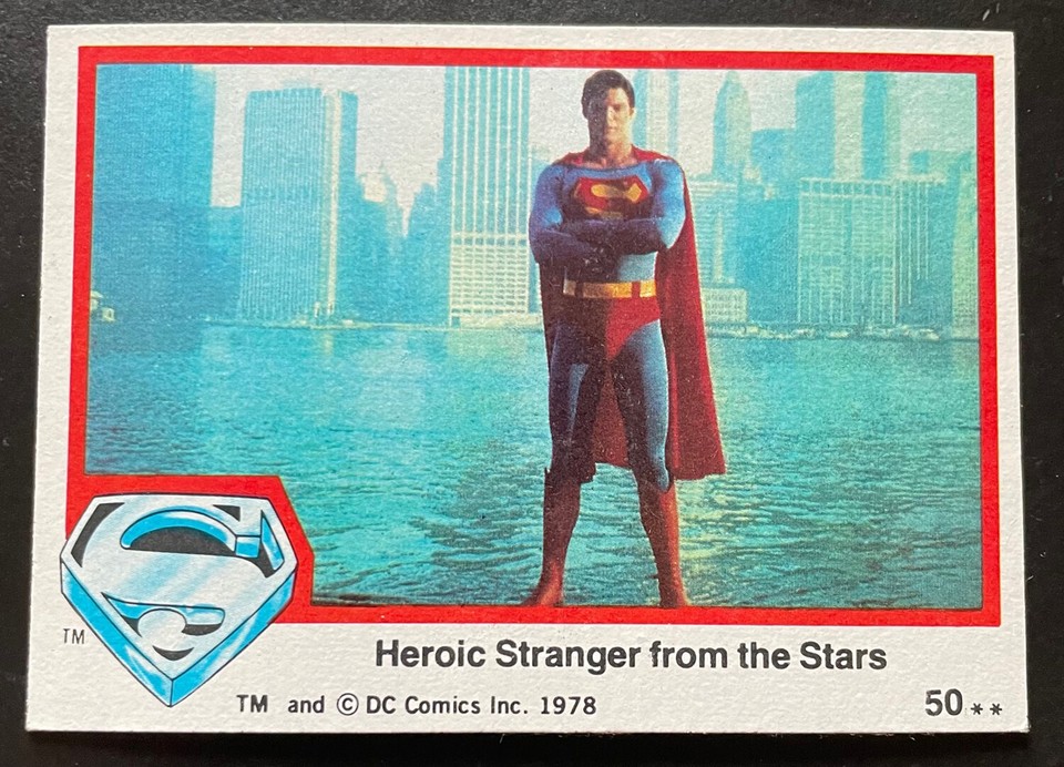 1978 TOPPS SUPERMAN The Movie Trading Card Singles YOU CHOOSE | eBay