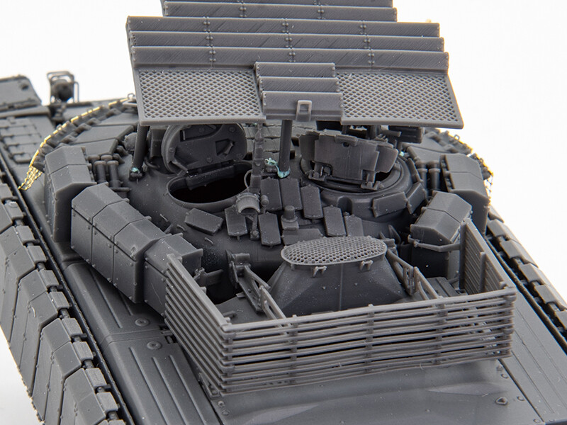 3D Printed 1/72 Russian T-80BVM 2023 Main Battle Tank Unpainted Model ...