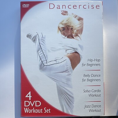 DANCERCISE DVD SET Hip-Hop Beginners Belly Salsa Cardio Jazz Dance Workouts New 683904510587| eBay