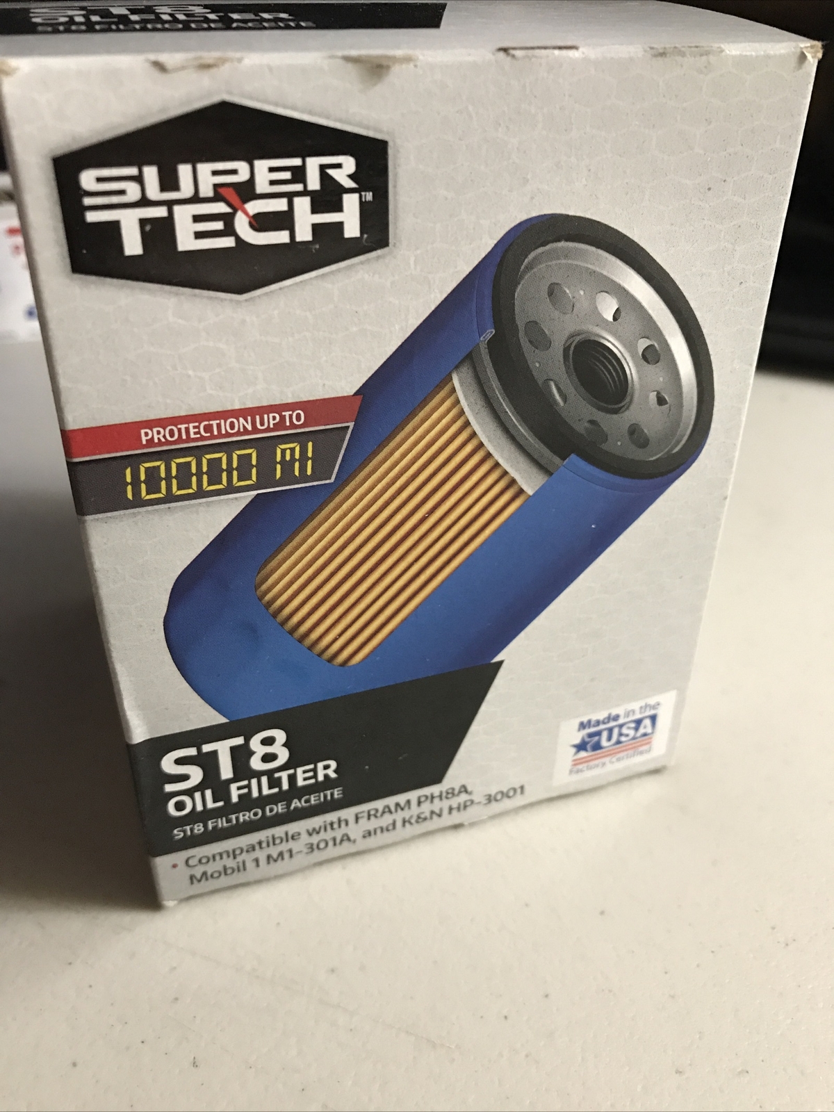 SUPERTECH ST8 - Cross reference oil filters