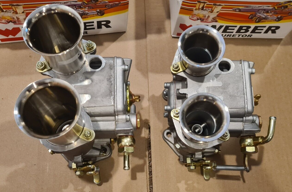 Weber Dual Side Draft Carburetor Carb kit DCOE 40 & 45 Progressive READ ...