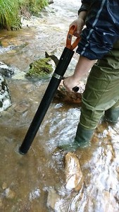 Gold hand pump dredge - upoicb