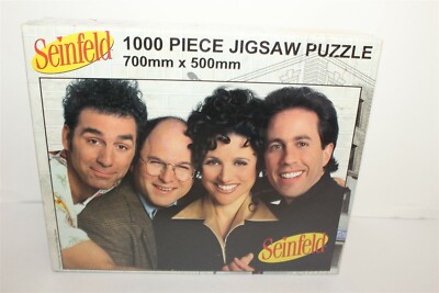 Seinfeld Jigsaw Puzzle 1000 Brand New & Sealed Warner Bros Age 8 ...