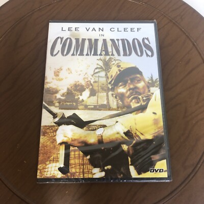 Commandos DVD 2004 Lee Van Cleef All Region slim case army military war ...