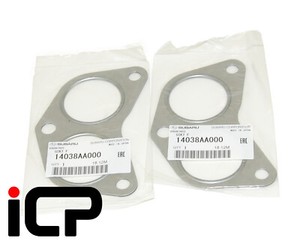 2x Genuine Exhaust Manifold Header Gasket 14038AA000 Fits: Subaru ...