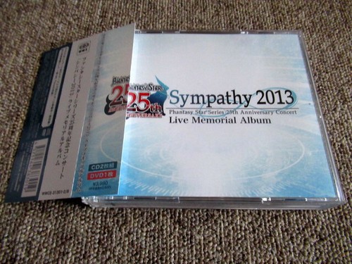 2CD+DVD Phantasy Star Series 25th Anniversary Concert Sympathy 2013 ...