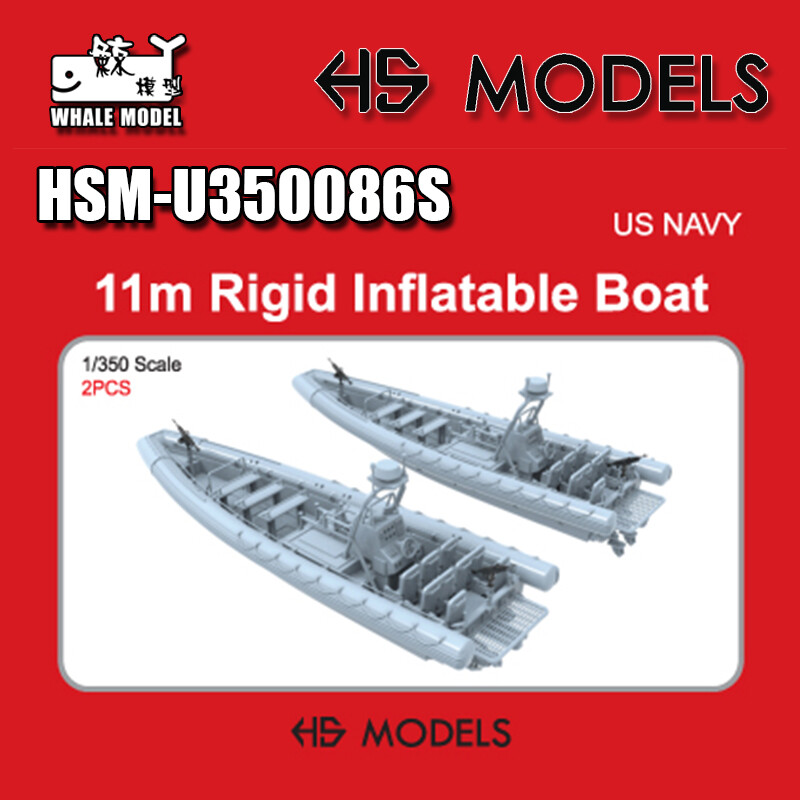 HS MODEL 1/350 11m Rigid Infantable Boat | eBay