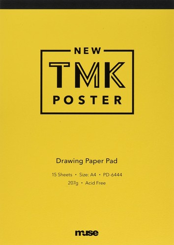 Muse Drawing Paper New Tmk Poster Pad A4 Pd-6444 Watercolor Paper | eBay