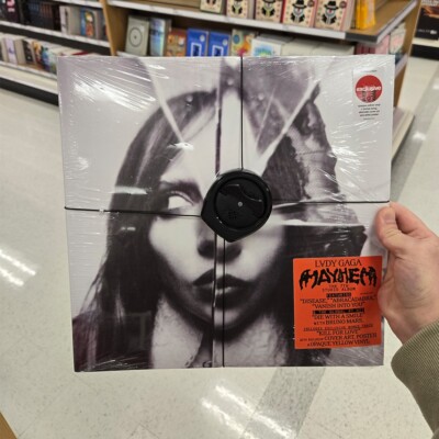 Lady Gaga Mayhem Opaque Yellow Vinyl LP Target Exclusive in hand | eBay