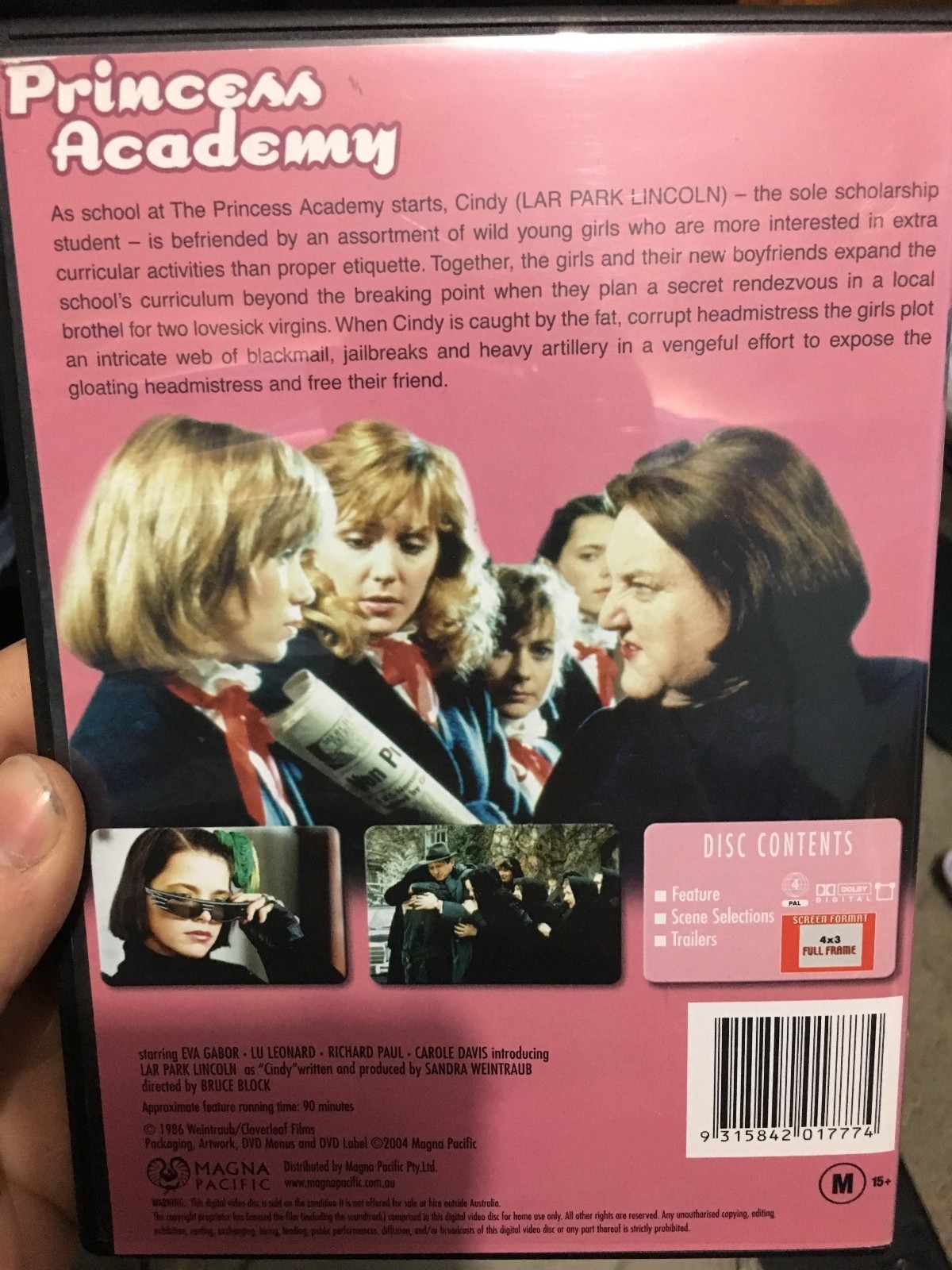 The Princess Academy ex-rental region 4 DVD (1987 comedy movie) ** rare ...
