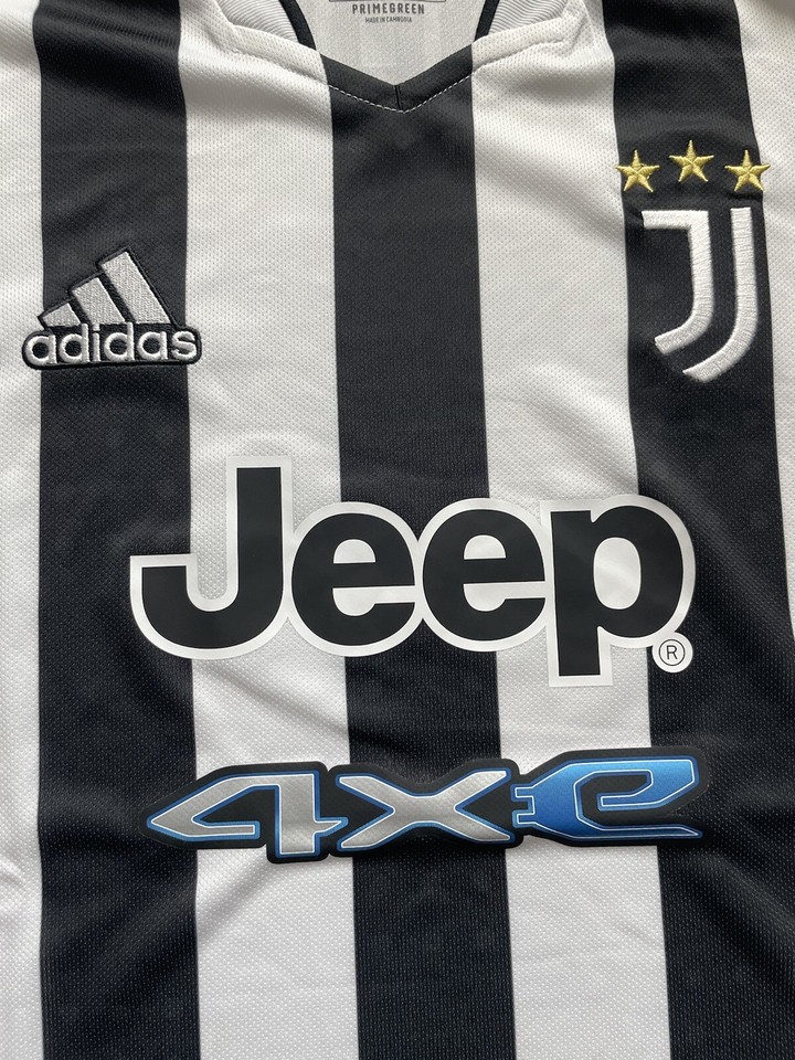 2021/22 Juventus Home Jersey #7 Ronaldo 2XL Adidas Soccer Football CR7 ...