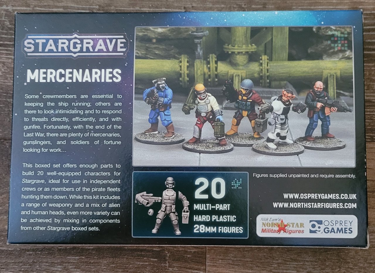 Stargrave: Mercenaries Box Set (*See Per Order Flat Rate Shipping) | eBay