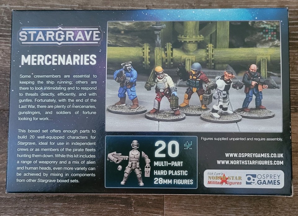 Stargrave: Mercenaries Box Set (*See Per Order Flat Rate Shipping) | eBay