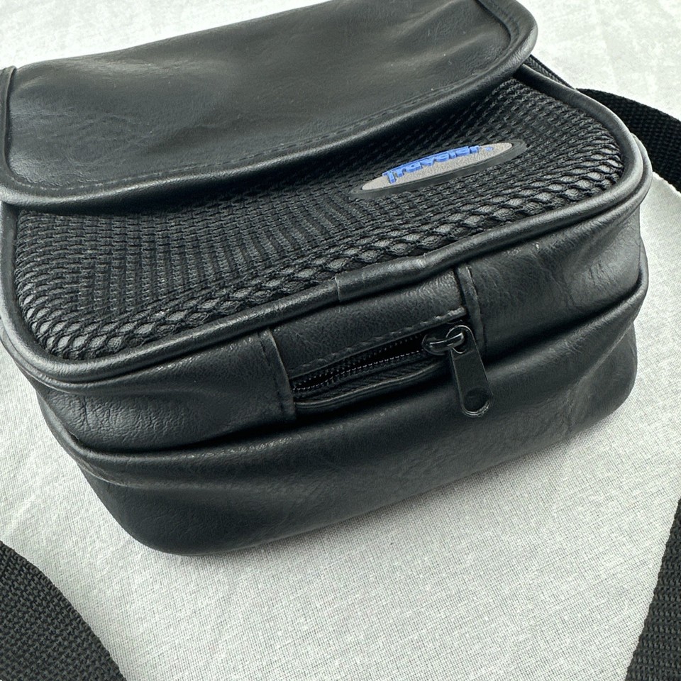 Y2K CD Player Bag Holder Black Padded Crossbody Strap Traveler by ...