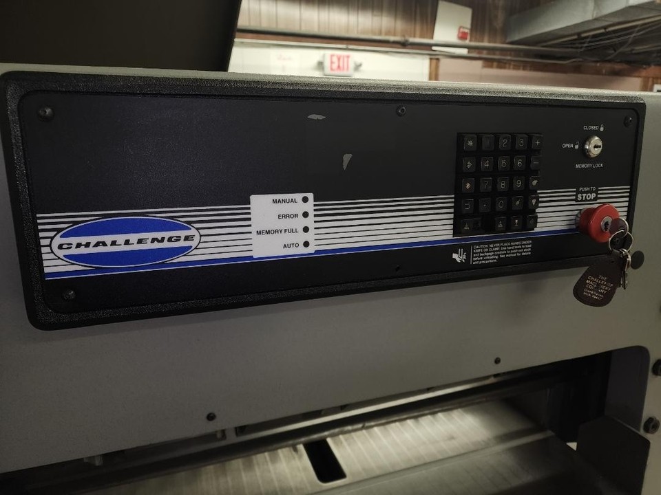 CHALLENGE 305 MPC 30.5" PROGRAMMABLE PAPER CUTTER | eBay