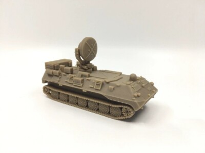 1/72 Modern Russia "1Rl239 (ARK-1) artillery radar" Tank kit model (3D ...