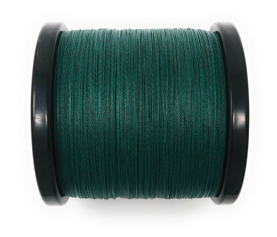 Reaction Tackle Braided Fishing Line / Braid - Moss Green 4 and 8 ...