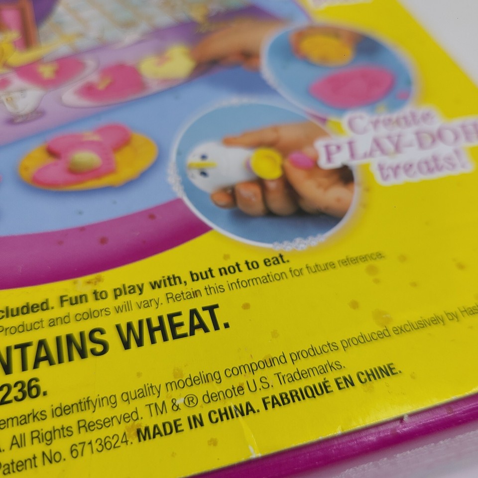 Play-Doh Disney Belle’s Magical Tea Party Playset 2012 Play Doh Set New ...