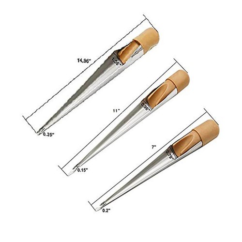 Amarine Made Stainless Steel Rope Splicing Spike FID Wood Handle 7'' 11 ...