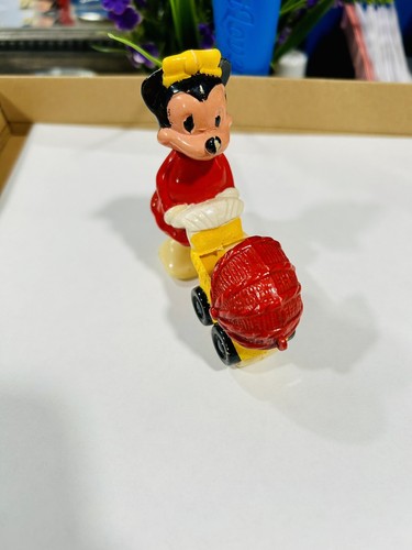 Vintage Walt Disney Minnie Mouse Plastic Walking Toy | eBay