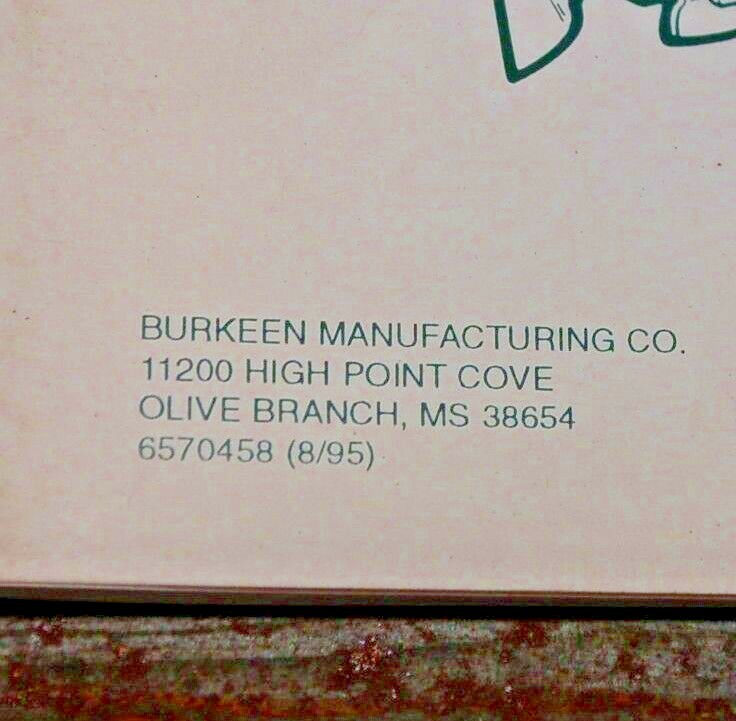 BURKEEN B16 Melroe T116 Trencher Operator Maintenance Owner Manual ...