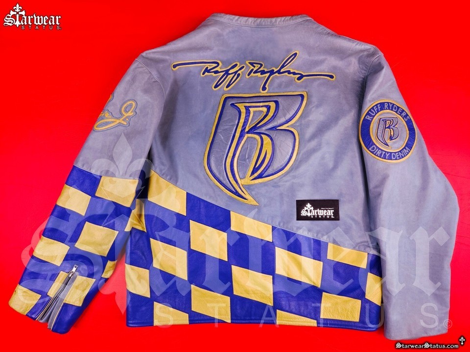 🔥RUFF RYDERS 'DMX' Rapper Owned Celebrity Worn Wardrobe Leather Racing ...
