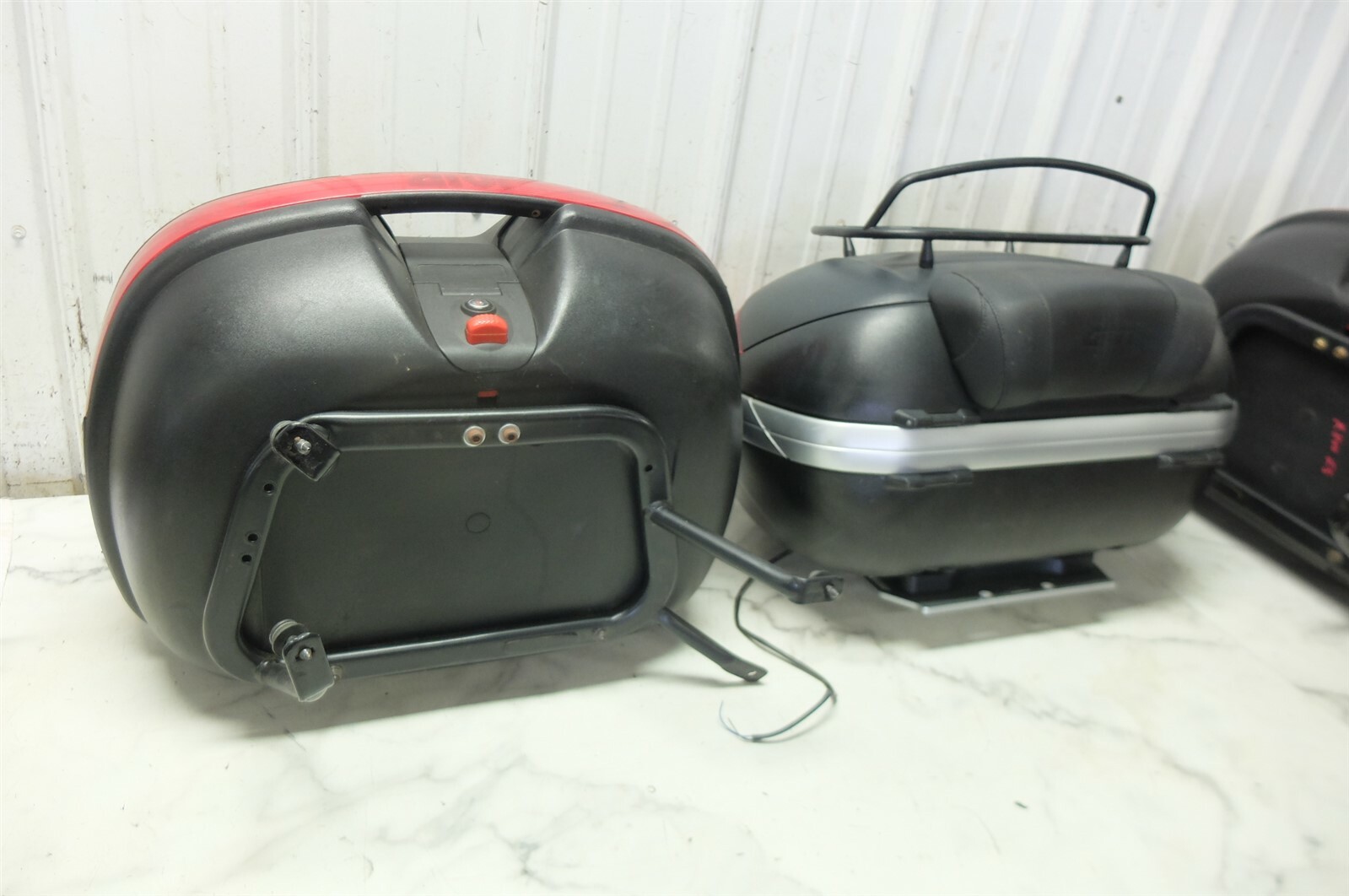 BMW R1100 R 1100 GS R1100GS Givi trunk and saddlebags saddle bags tour ...