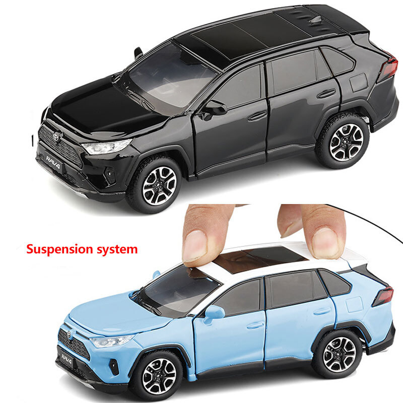 1:32 Toyota RAV4 Model Car Diecast Toy Vehicle Toys for Boys Kids Gifts ...