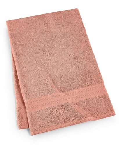 Sunham Soft Spun 68.6cm X 132cm Bain Coton Towel-Light Corail T4101265 ...