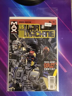 U.S. WAR MACHINE #11 VOL. 1 8.0 MAX COMIC BOOK D97-142 | eBay