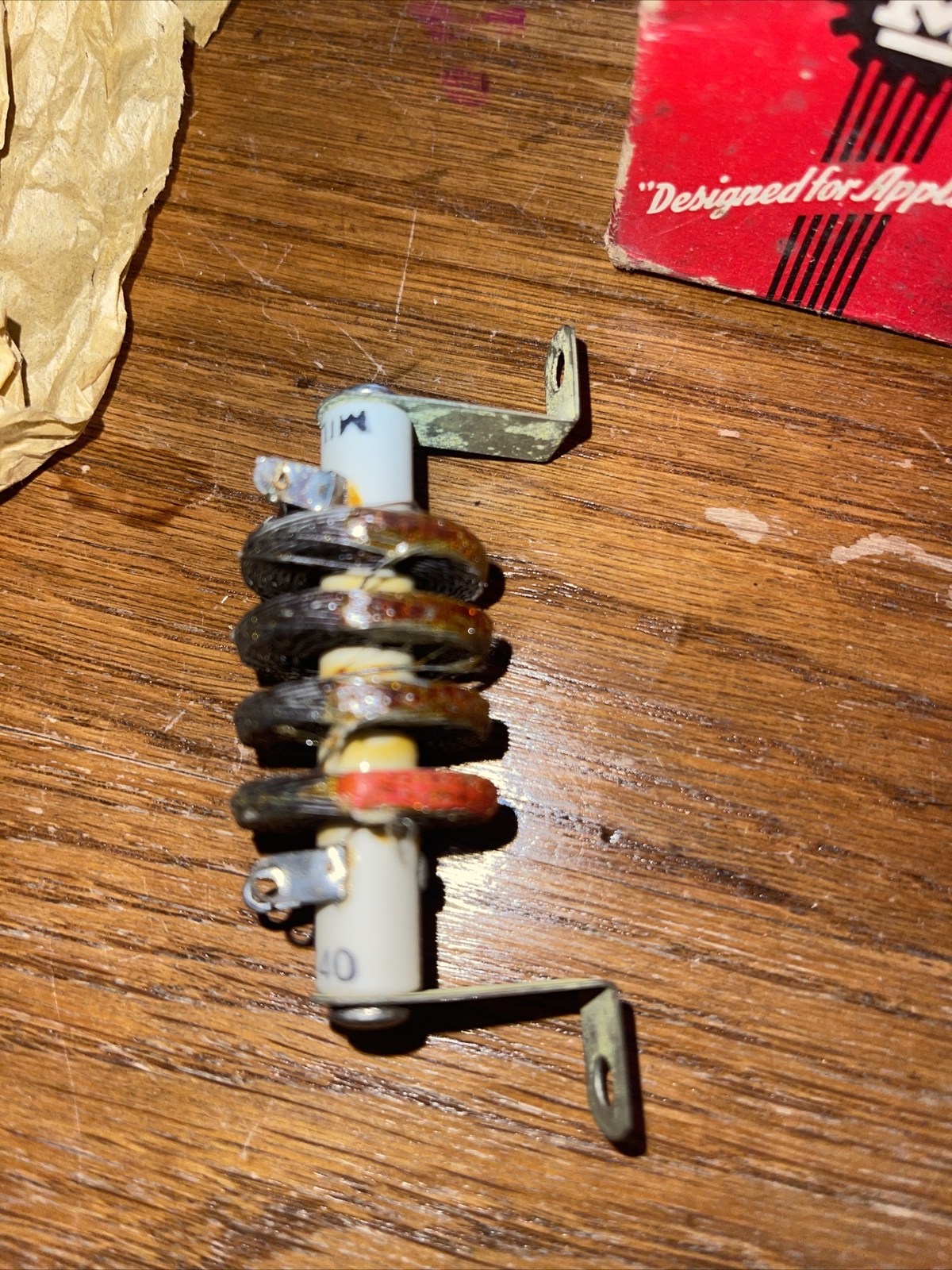 NOS NIB J. W. Miller 1.4 MH @ 500 ma RF Pi Choke 34140 Nice Condition ...