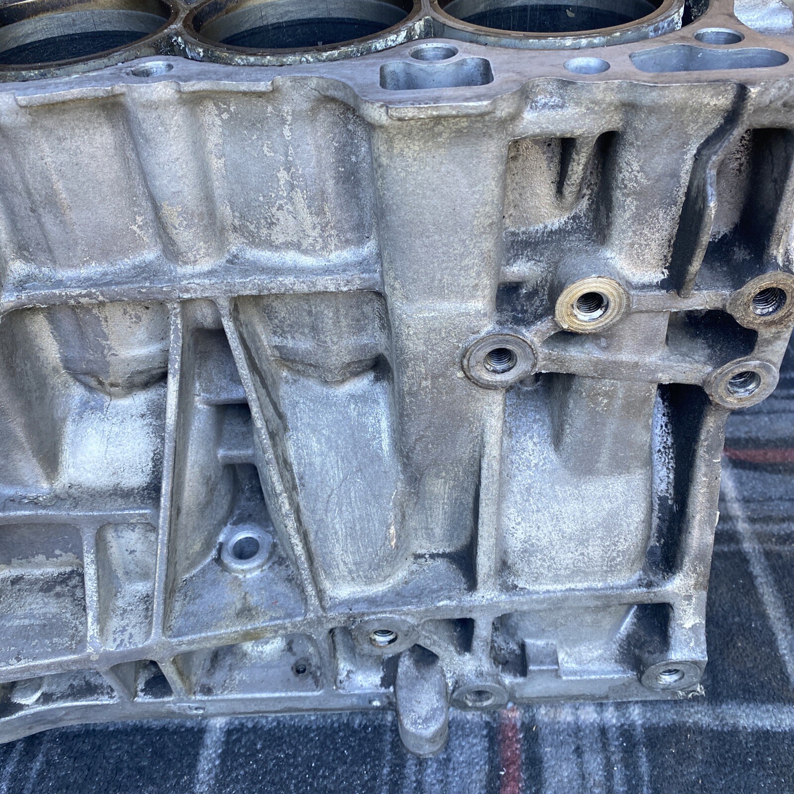 ACURA INTEGRA TYPE R B18C5 ENGINE BLOCK+GIRDLE+CAPS .P73 DOHC VTEC OEM ...