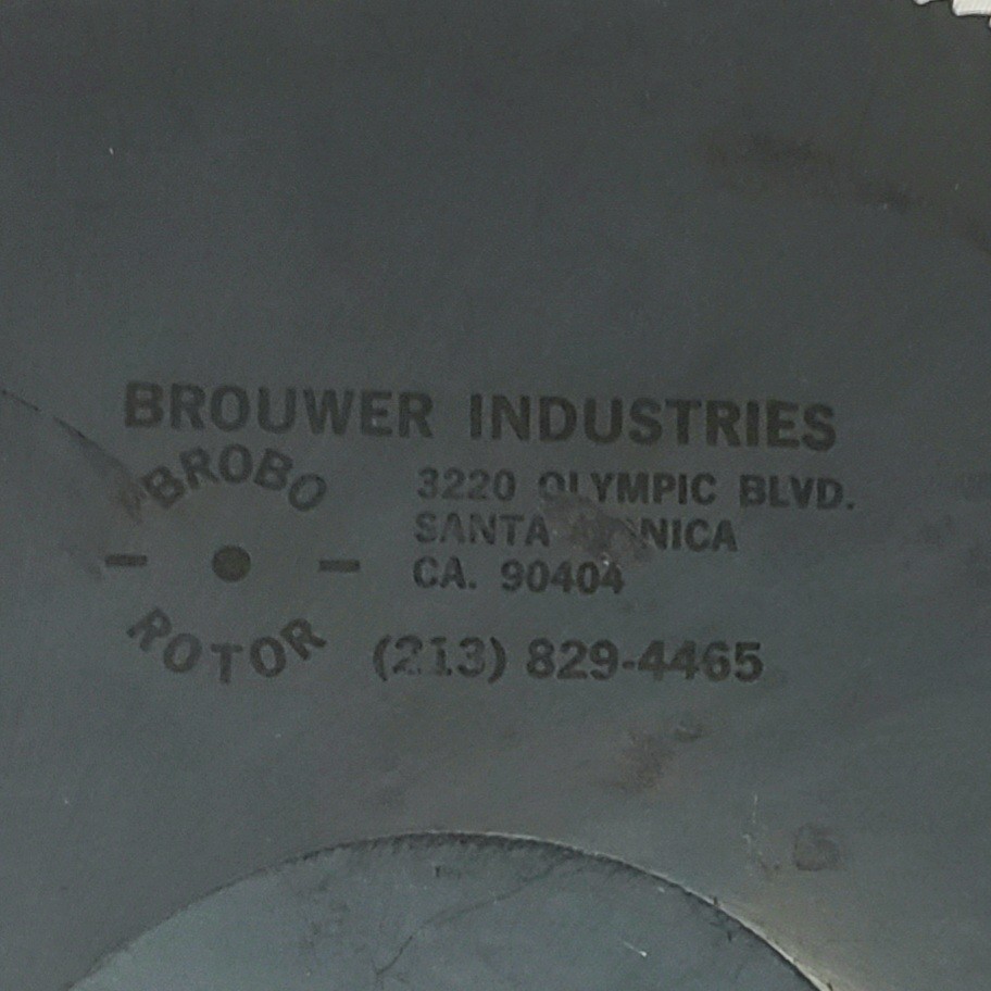 Brouwer Industries Brobo Rotor Cold Cut Saw Blade 300 x 2.5 x 38, 220 ...