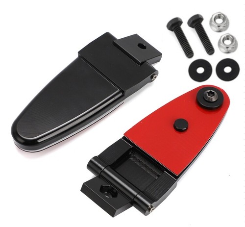 For Truck Cap LEER 2 Glass Rear Door Hinges w/ Hardware 103528 LEER ...