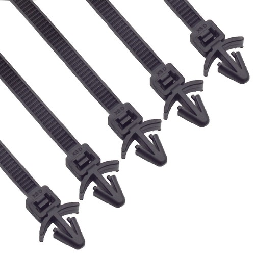 10x You.S Original Cable Tie Wiring Harness Loom Clips Universal 205 MM ...