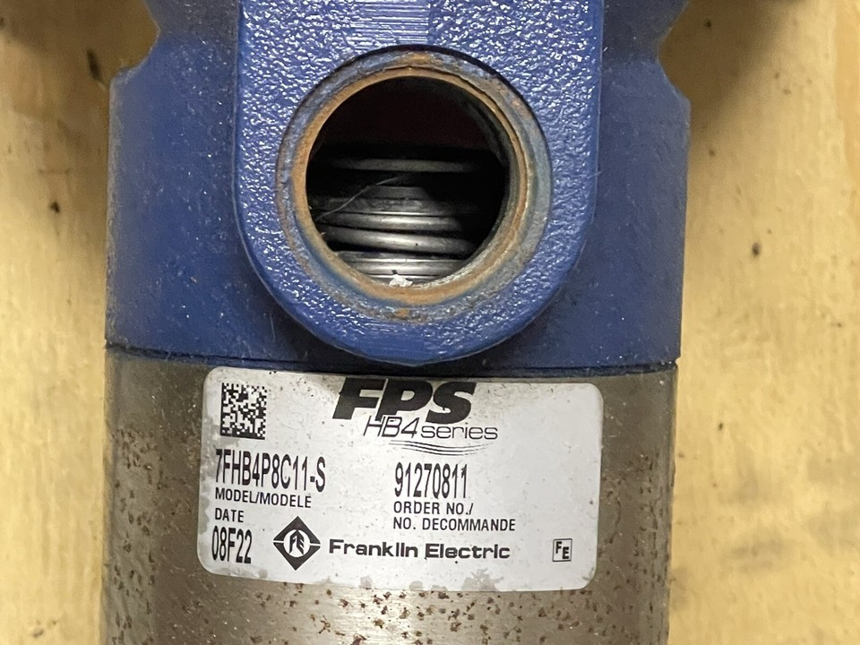 FRANKLIN Emerson BOOSTER Jet 3/4 PUMP MOTOR C55CXGZH-3887 FPS HB4 ...