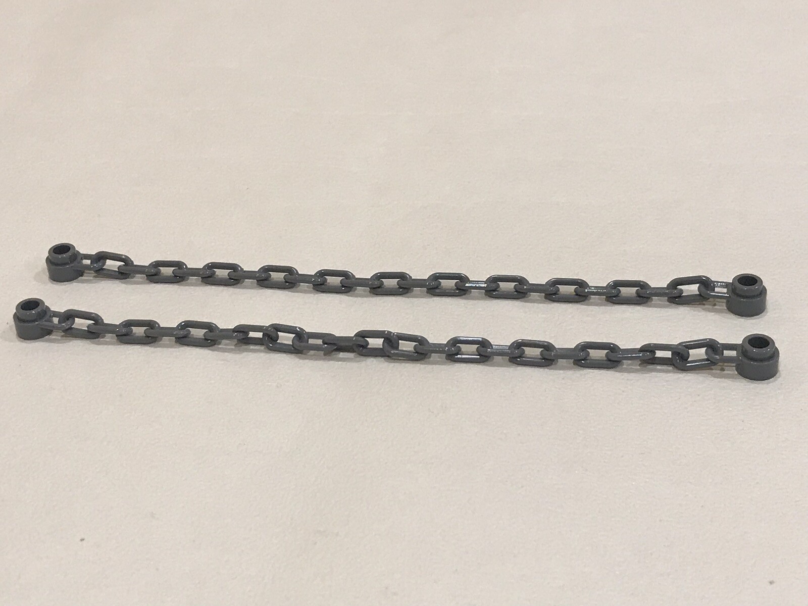 2x Lego Chain 21 Links (16-17L) DARK BLUISH GREY - P/N 30104 NEW | eBay