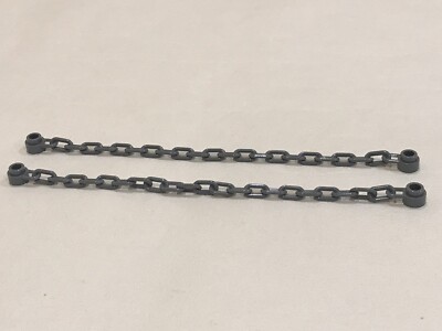2x Lego Chain 21 Links (16-17L) DARK BLUISH GREY - P/N 30104 NEW | eBay