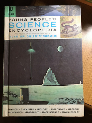 1962 Young People's Science Encyclopedia Vol 10 Physics Chemistry ...