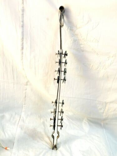 Musical Steel Tongs - with 16 Jingles - Kirtan/Bhangra Steel Chimta ...