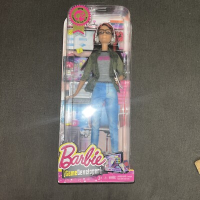 Mattel Barbie Careers Game Developer Doll #DMC33 New 2016 Rare | eBay