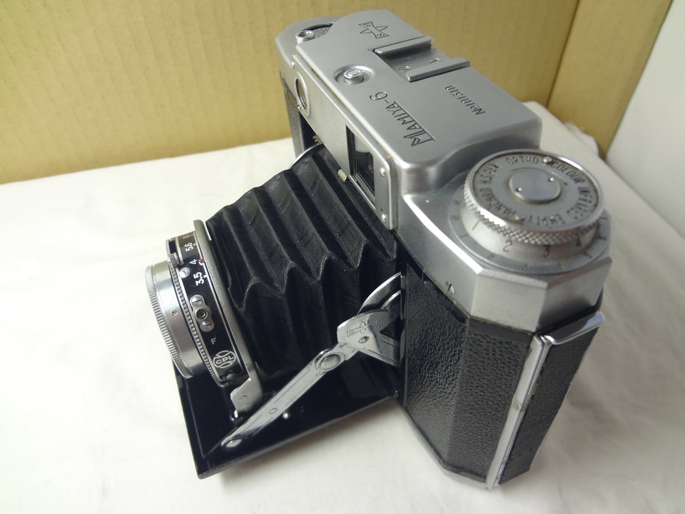 Mamiya 6 6x6,4.5 film folding camera with Sekor 75/3.5 from Japan Exc ...